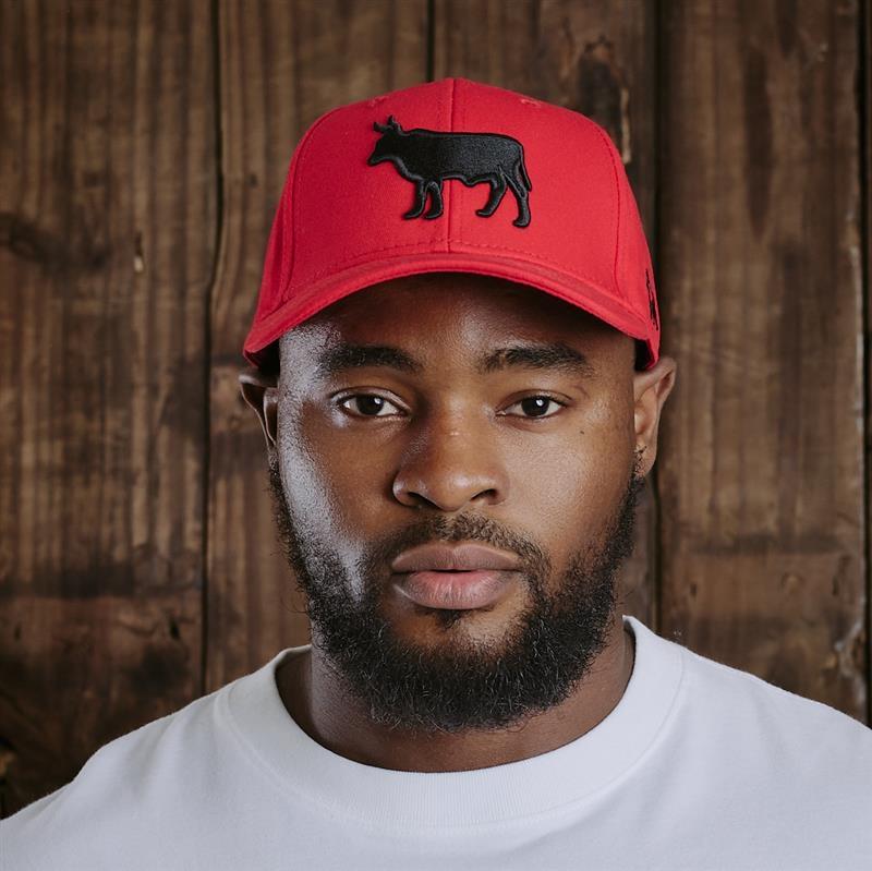 Kingsley Heath Tonal Solid Nguni Logo - Scarlet