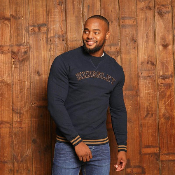 Kingsley Toweling Sweat - Midnight - Kingsley Heath