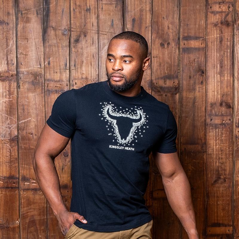 Kingsley Heath Cut-Out Skull Crew Tee - Mamba