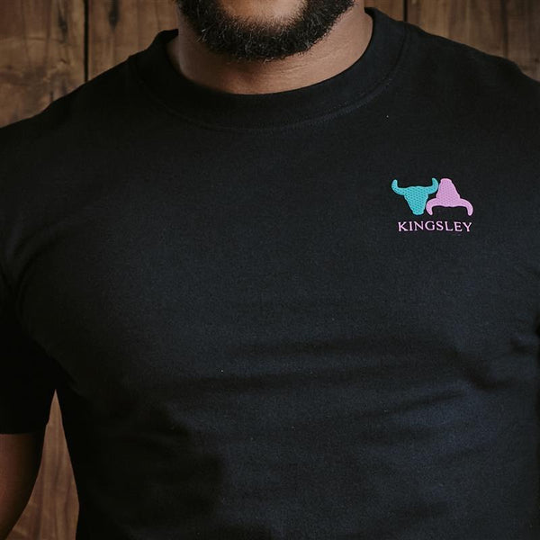 Kingsley Shadow Skull Invert Crew Tee - Mamba - Kingsley Heath