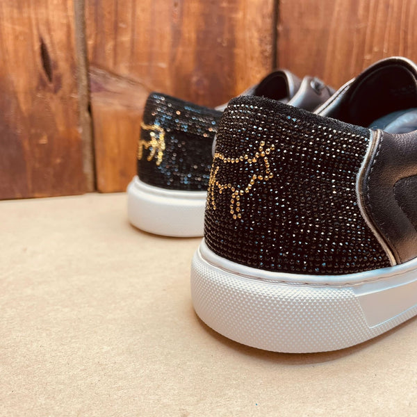 Kingsley Heath Metal Nguni Trim Sneaker - Mamba