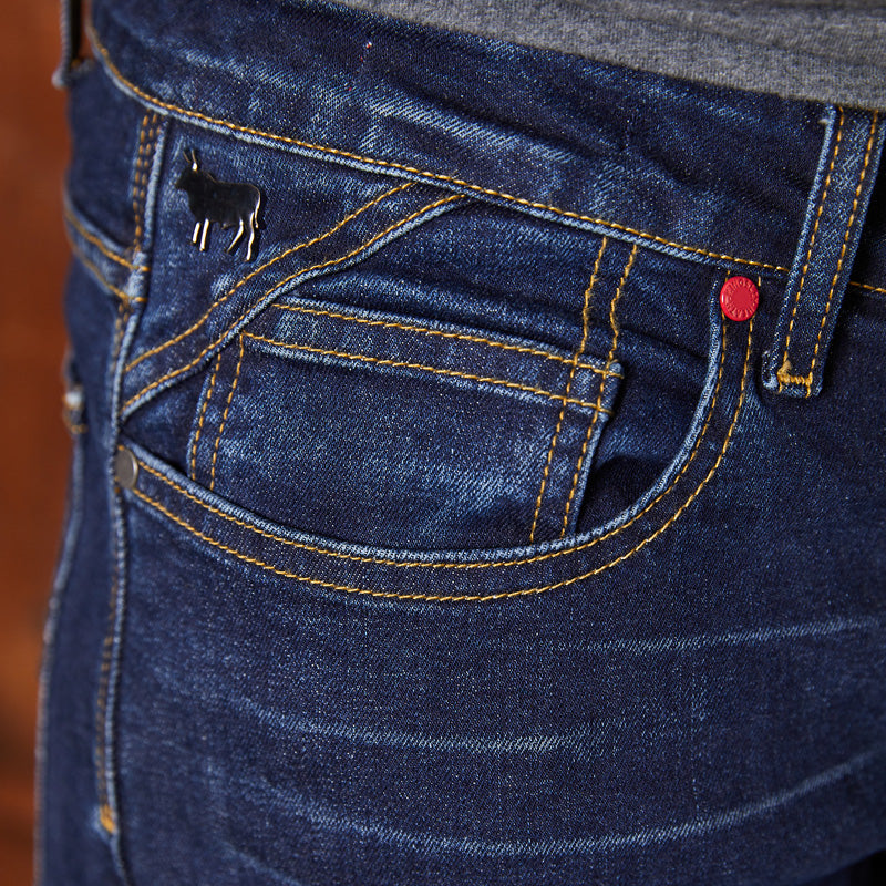 Ranger Slim Denim Indigo Dark Wash - Kingsley Heath